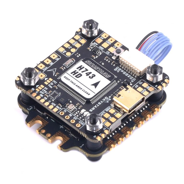 SKYSTARS H743 HD Flight Controller H7 X8 With OSD & KO60 60A Blheli32 ...