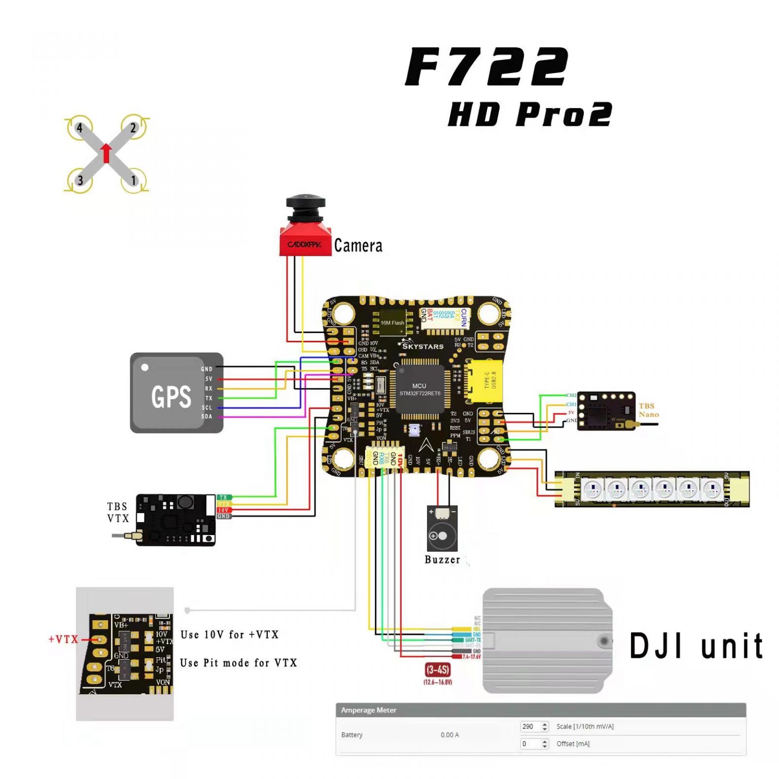 SKYSTARS F722HD Pro2 30×30 Flight Controller – Skystars-RC