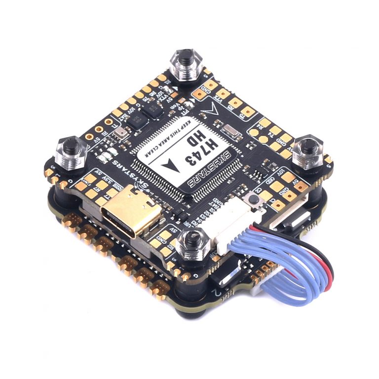 SKYSTARS H743 HD DualGyro Flight Controller H7 X8 With OSD & KM60 60A ...