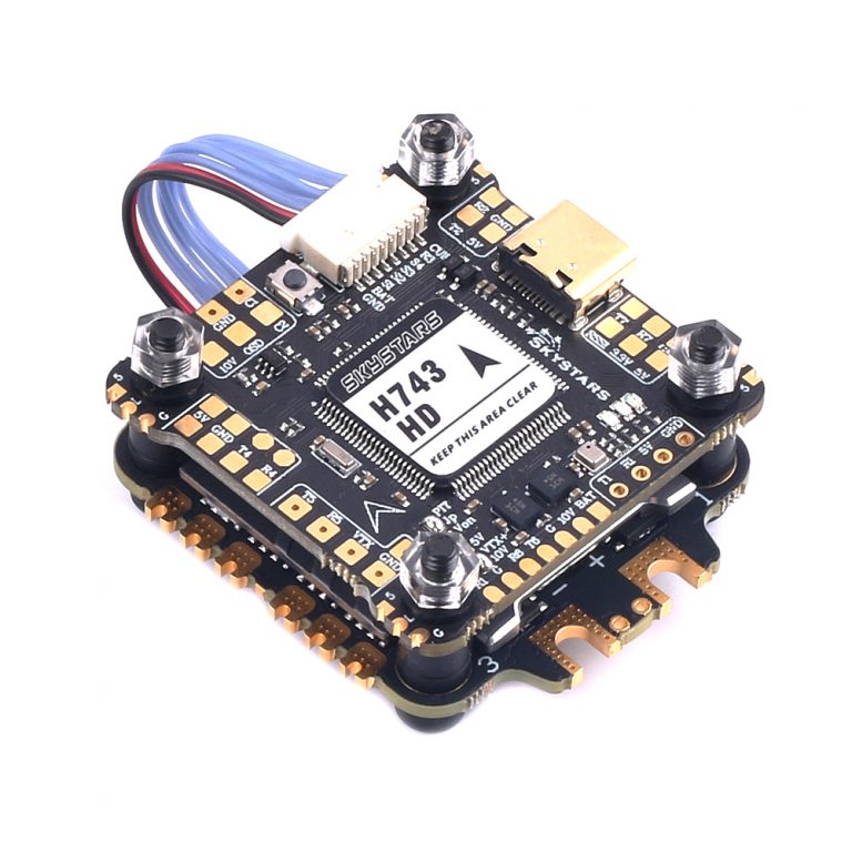 SKYSTARS H743 HD DualGyro Flight Controller H7 X8 With OSD & KM60 60A ...